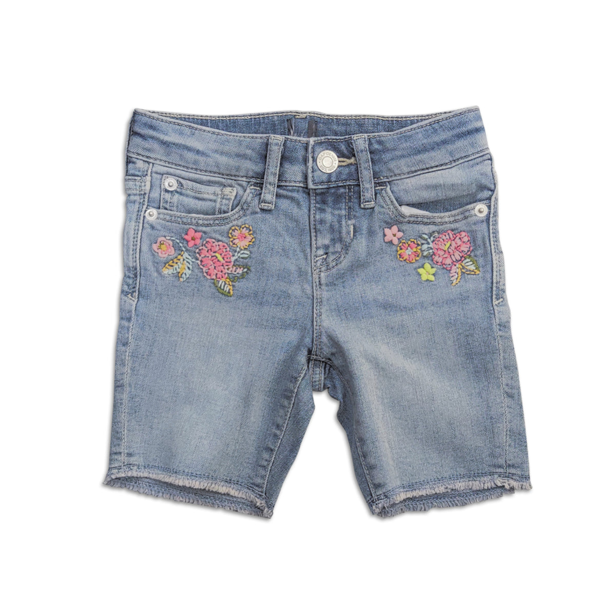 GIRL'S EMB FLORAL SHORTS | GP-(4Y-18Y) – EB4L