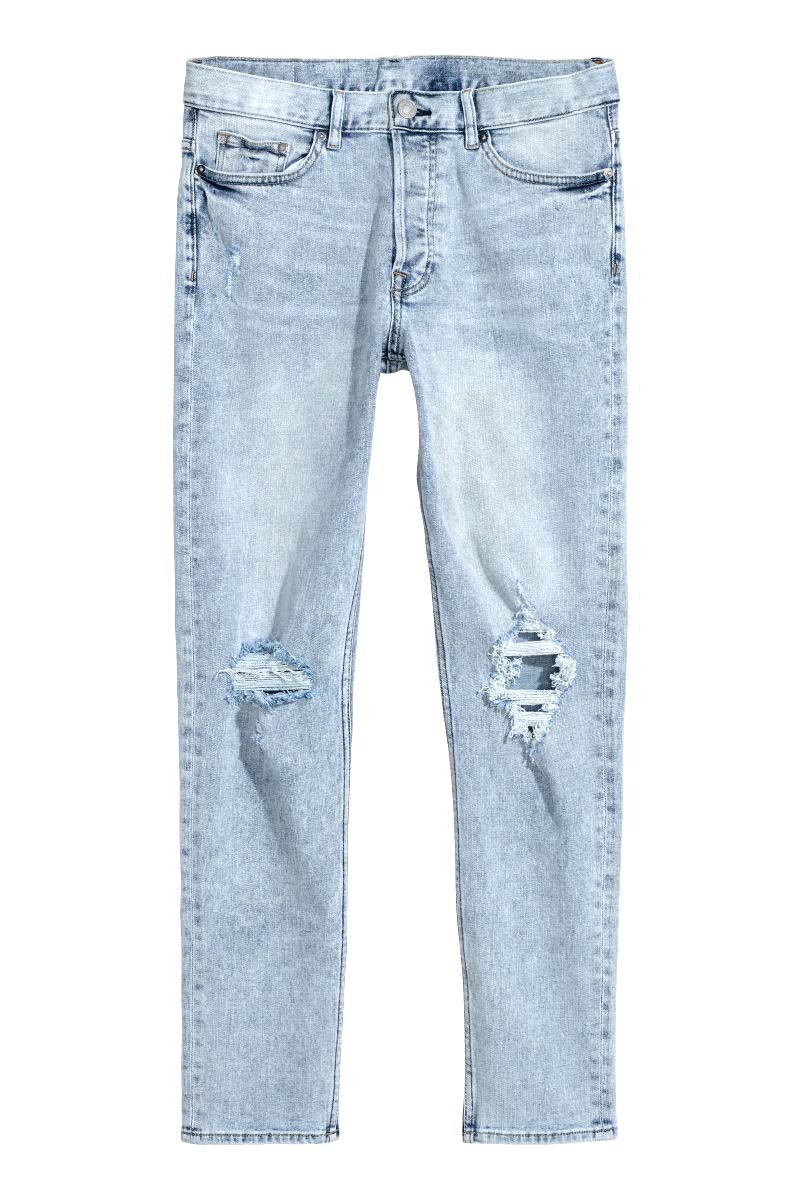 MEN'S SLIM TRASHED JEANS|H.M – EB4L